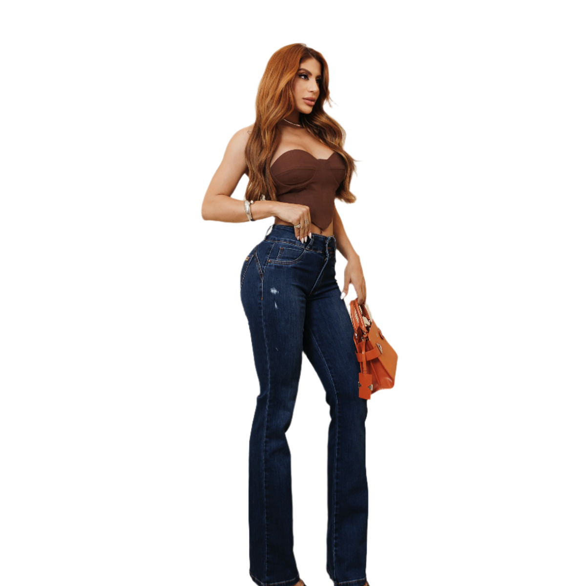 Lemonette Women's Butt Lift Flair Jeans - Enhance Your Curves ...